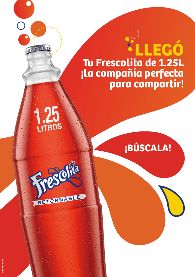 Tu Frescolita® de siempre ahora en empaque de 1.25 Lt | Entorno-Empresarial.com