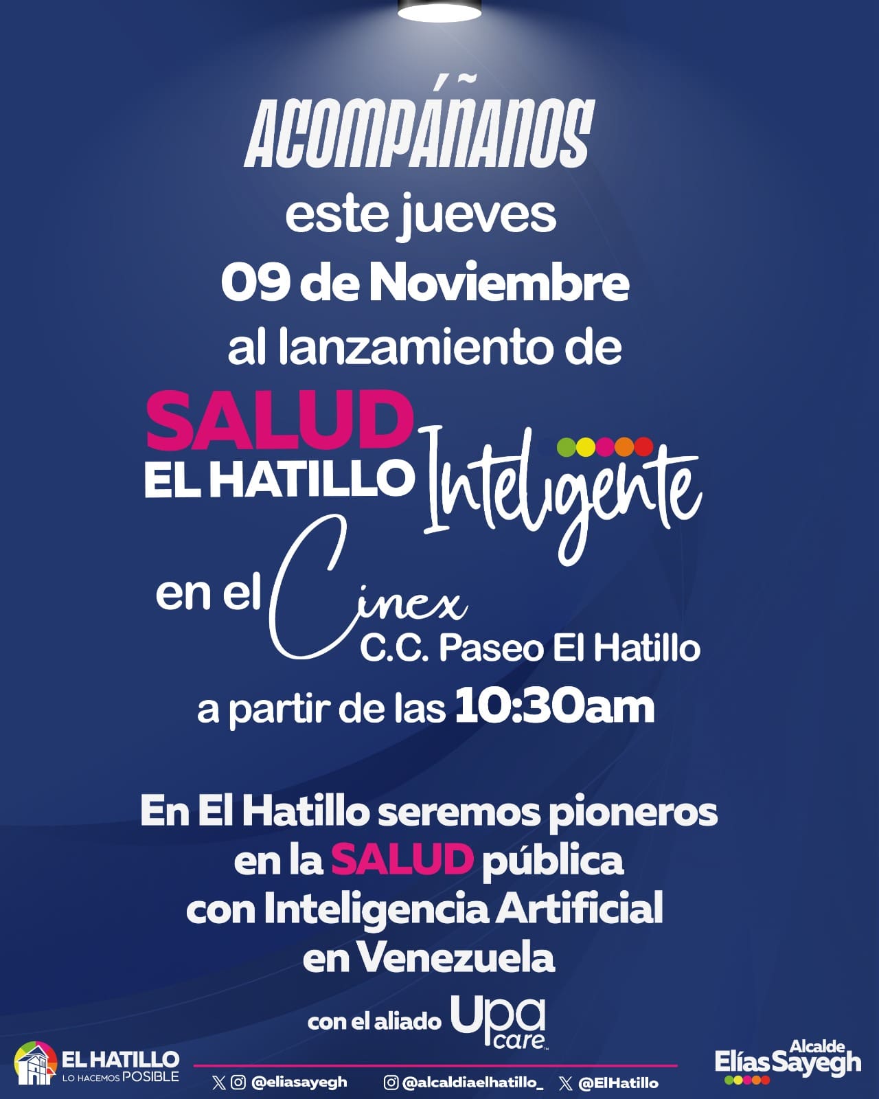 Inauguración: La Alcaldía de EL HATILLO te invita al lanzamiento de ...